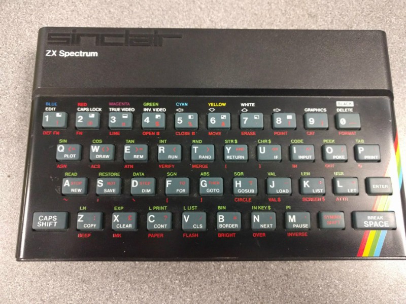 Sinclair ZX Spectrum 48k Rubber Key (Boxed)